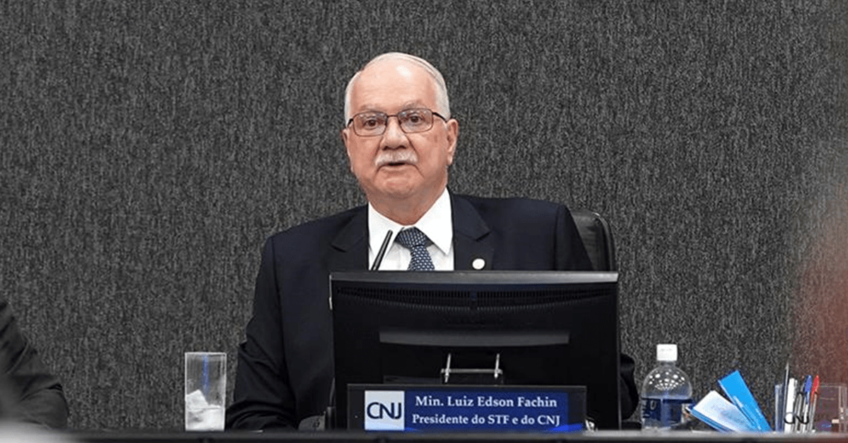 No CNJ, Fachin diz que juízes erram e devem ser responsabilizados ...