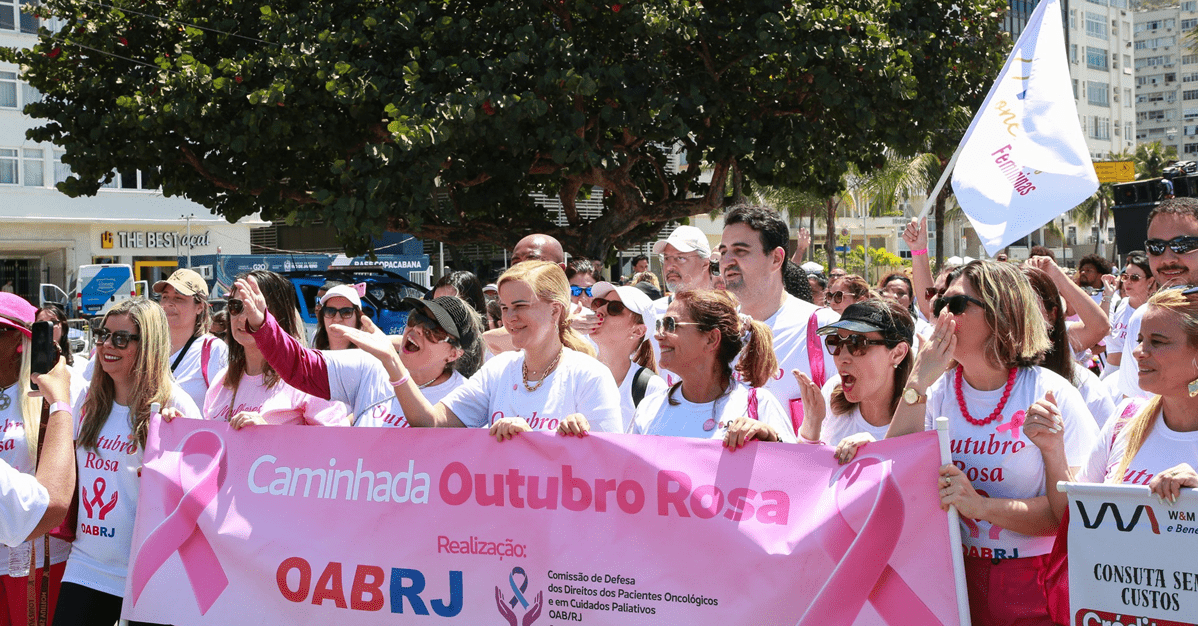 OAB/RJ realiza caminhada em apoio ao Outubro Rosa - Migalhas